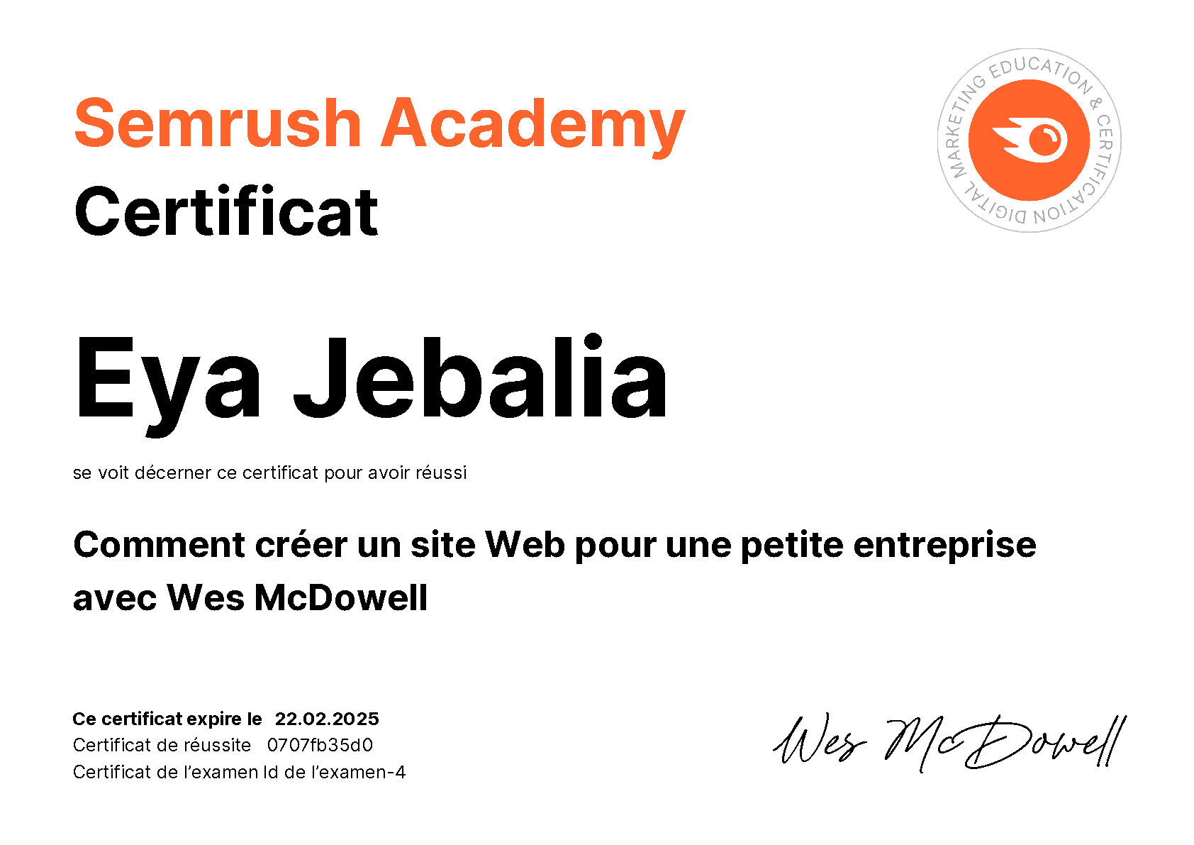Comment créer un site Web pour une petite entreprise avec Wes McDowell Comment créer un site Web pour une petite entreprise avec Wes McDowell