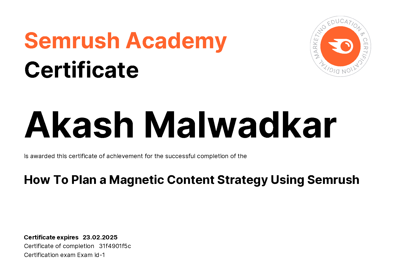 Content Creation Course for Magnetic Strategies