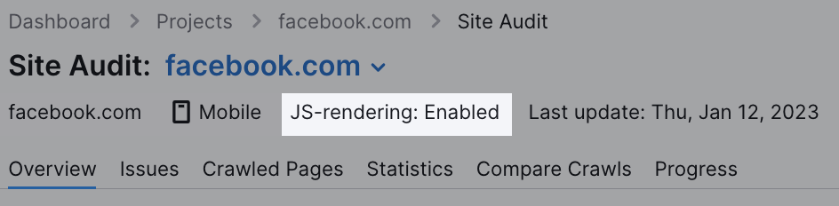Semrush Site Audit Can Now Render JavaScript