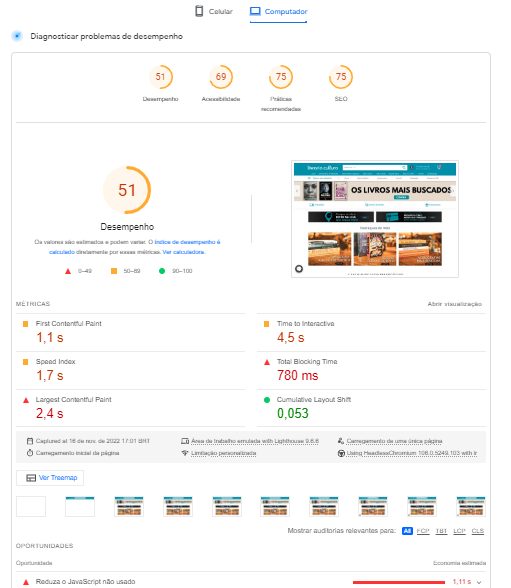 Google PageSpeed Insight: o que é e como atingir nota 100