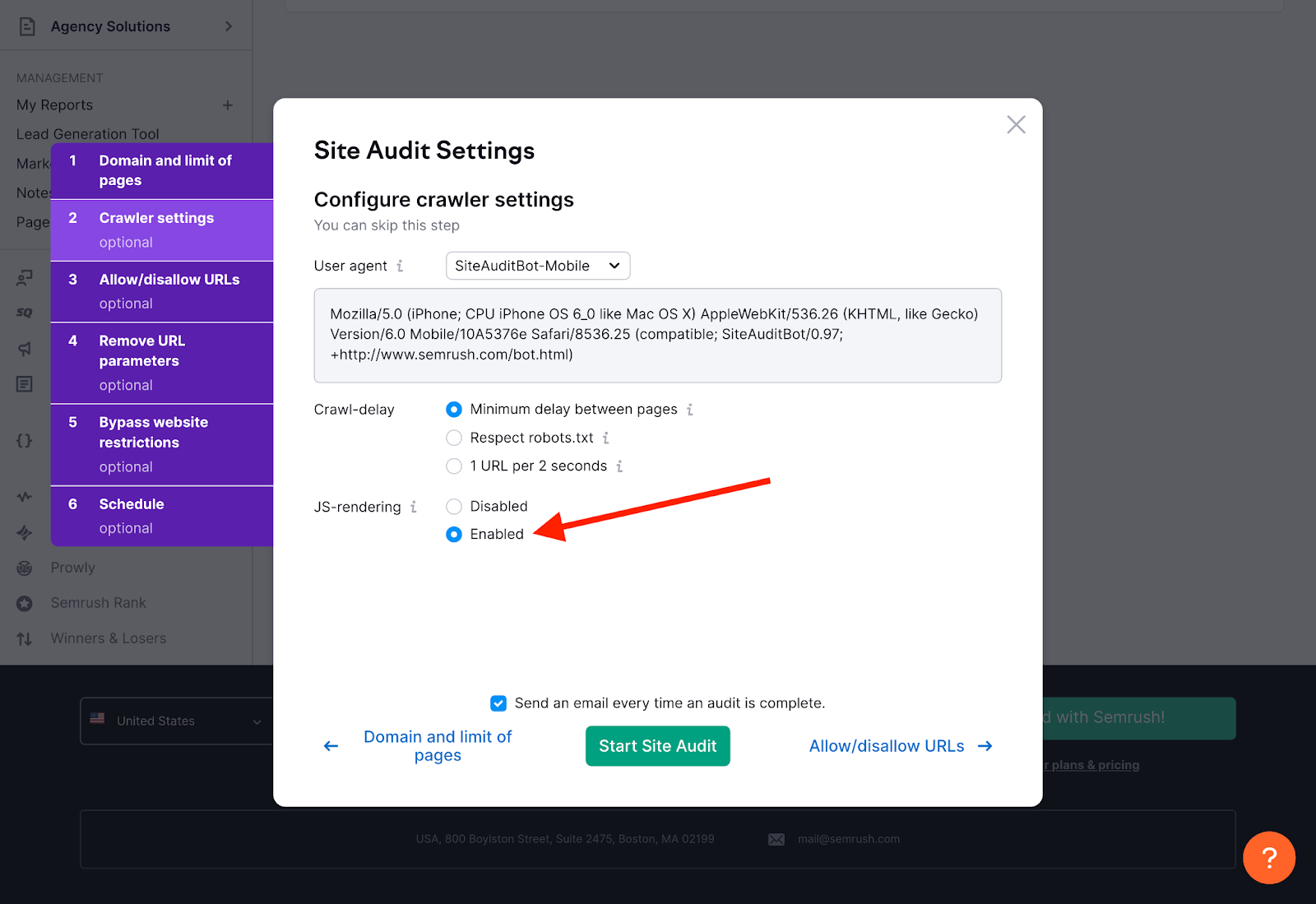 Semrush Site Audit Can Now Render JavaScript Semrush Site Audit Can Now Render JavaScript