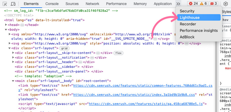 Google Lighthouse, Tutorial Paso a Paso