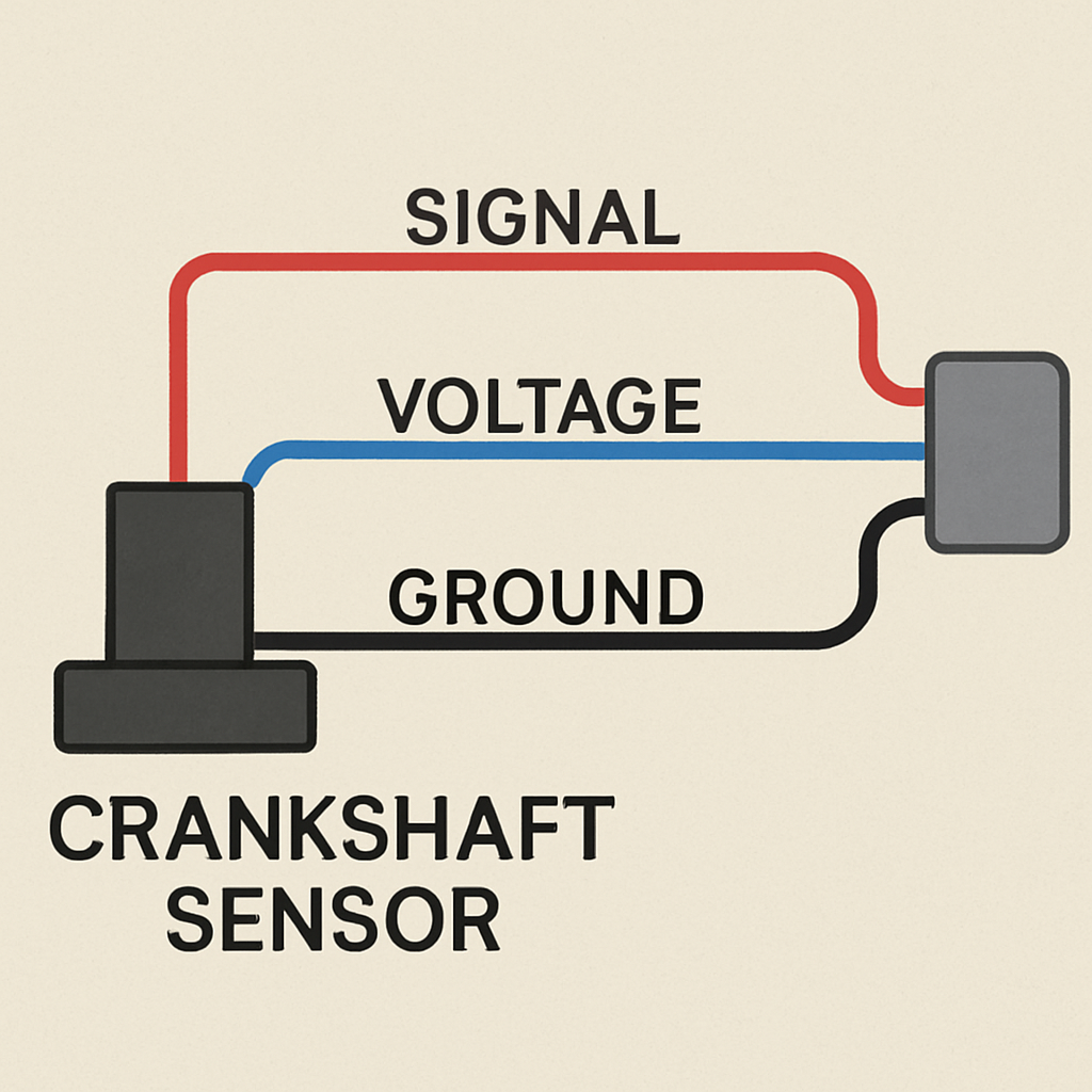 Crankshaft Position Sensor Diagram Guide - Anqing Hengruixing Auto Parts Co., Ltd.